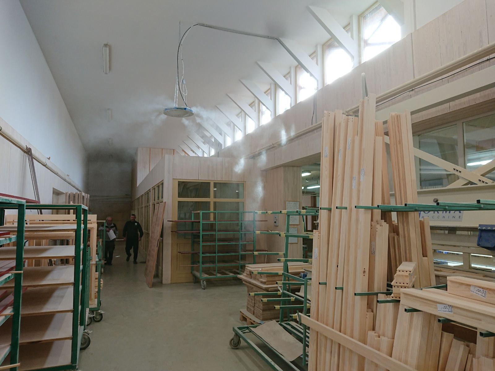 Faipari párásítás – Tecnocooling Kft